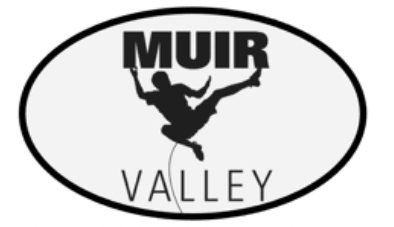 Muir Valley Logo Sticker – Primal Climbing